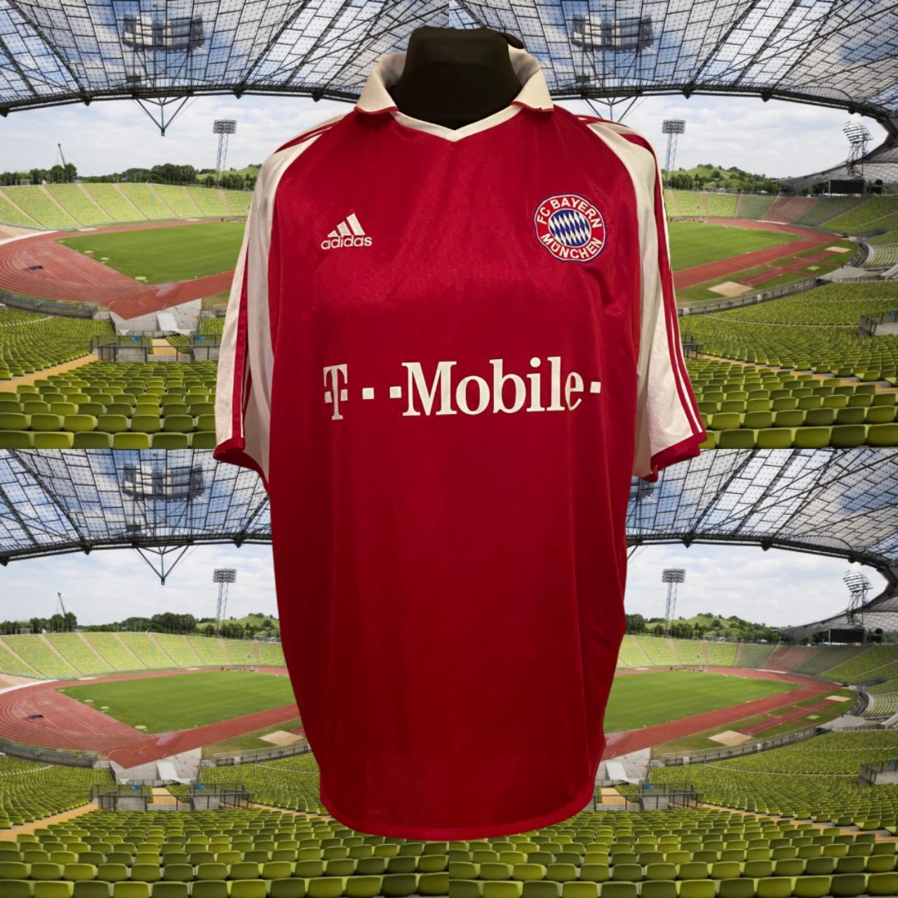 BAYERN MUNICH 2004-05 HOME FOOTBALL SHIRT Size:... - Depop