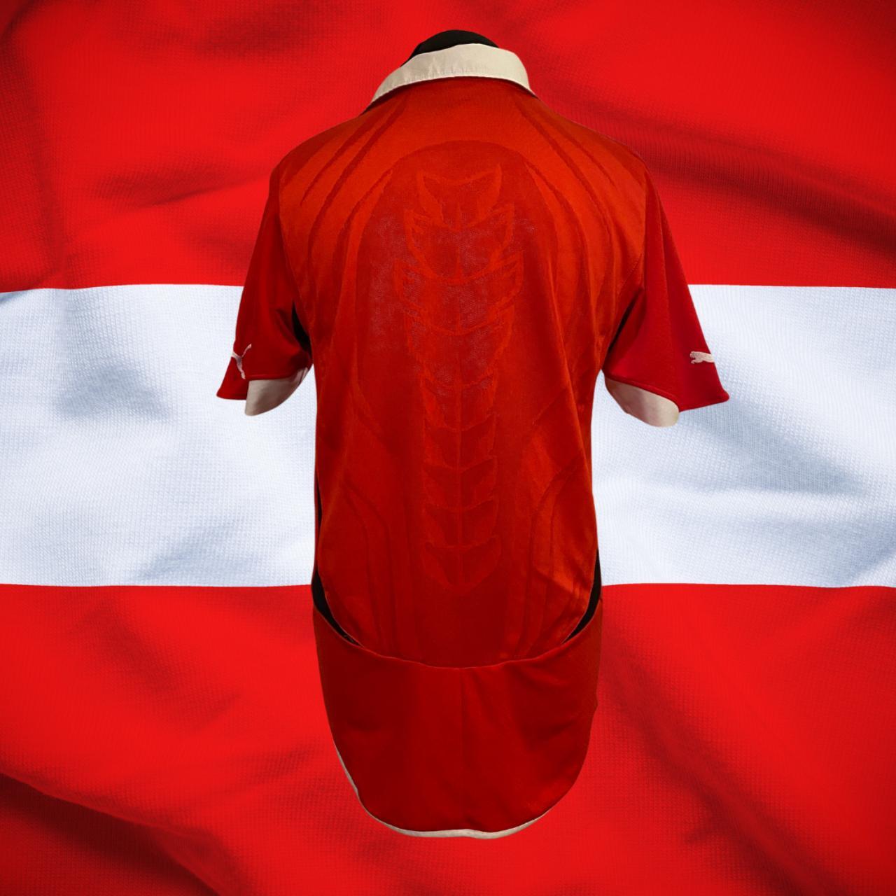 AUSTRIA 2010-12 HOME FOOTBALL SHIRT Size:... - Depop