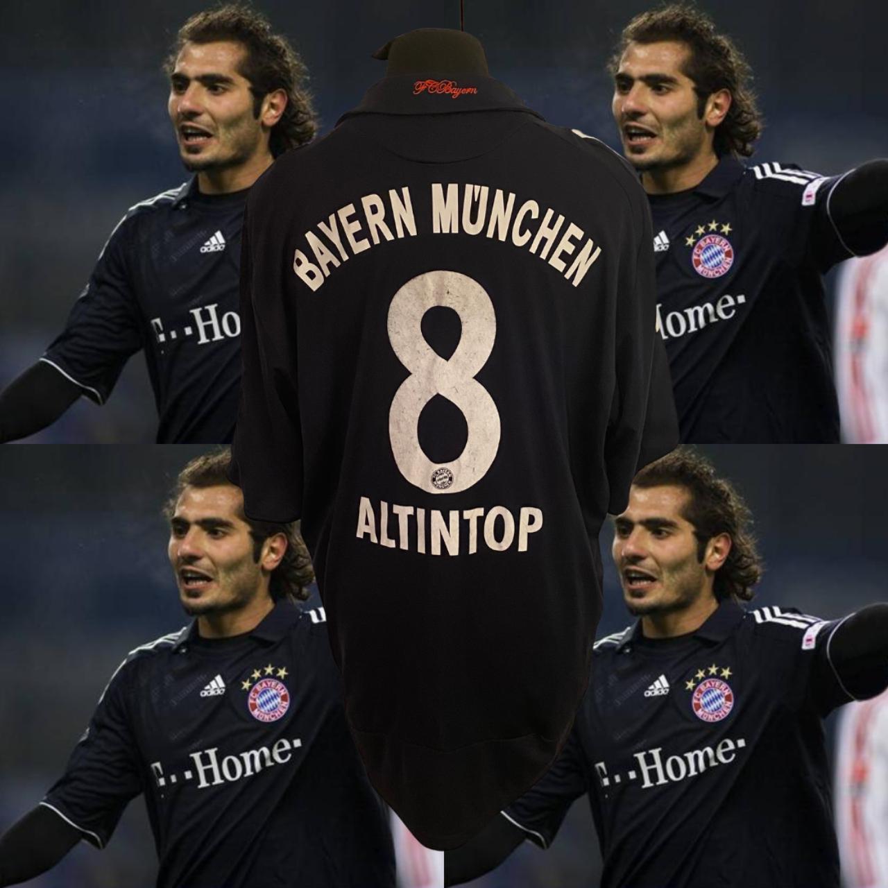 BAYERN MUNICH HAMIT ALTINTOP 2009-10 AWAY FOOTBALL... - Depop