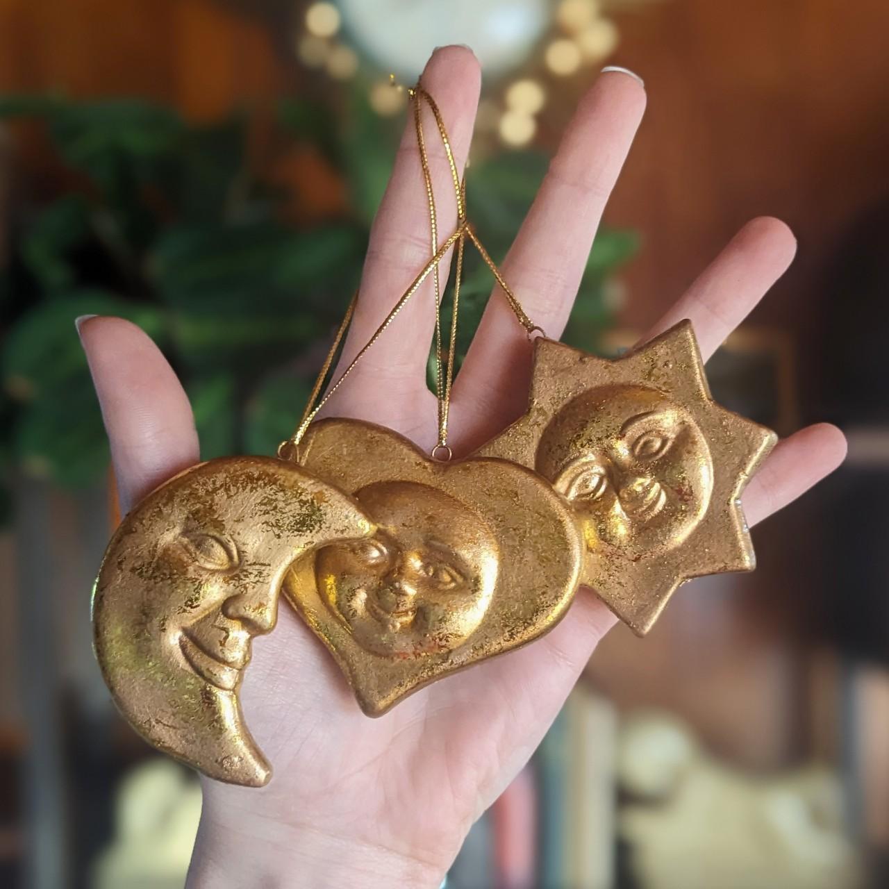 Vintage 90s celestial ornaments. These vintage... - Depop