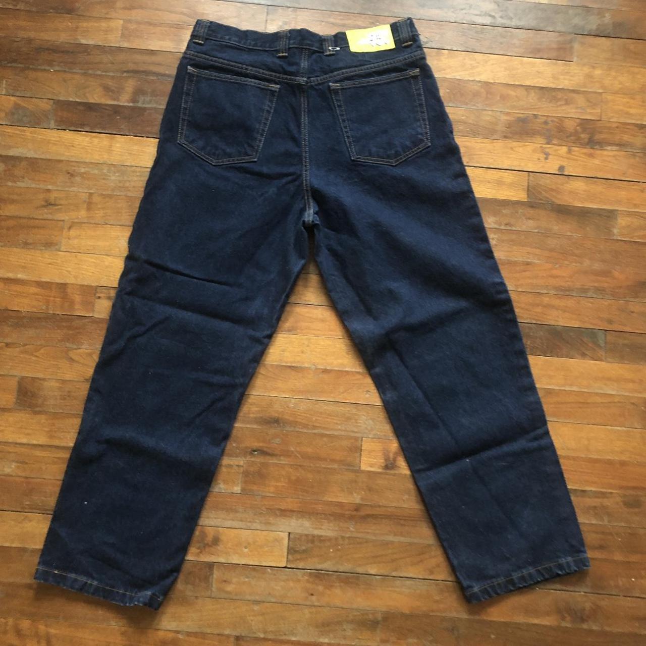 Polar 93! Dark blue denim brand new, never worn,... - Depop