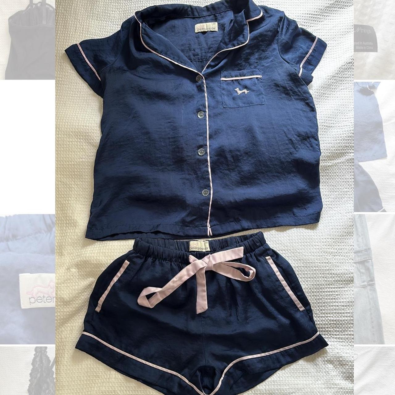 peter alexander silky pj set 💙 selling because I... - Depop