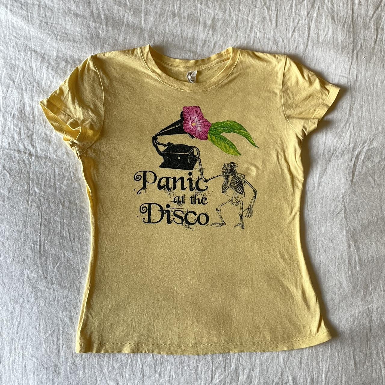 Vintage | rare panic at the disco AFYCSO yellow... | Depop