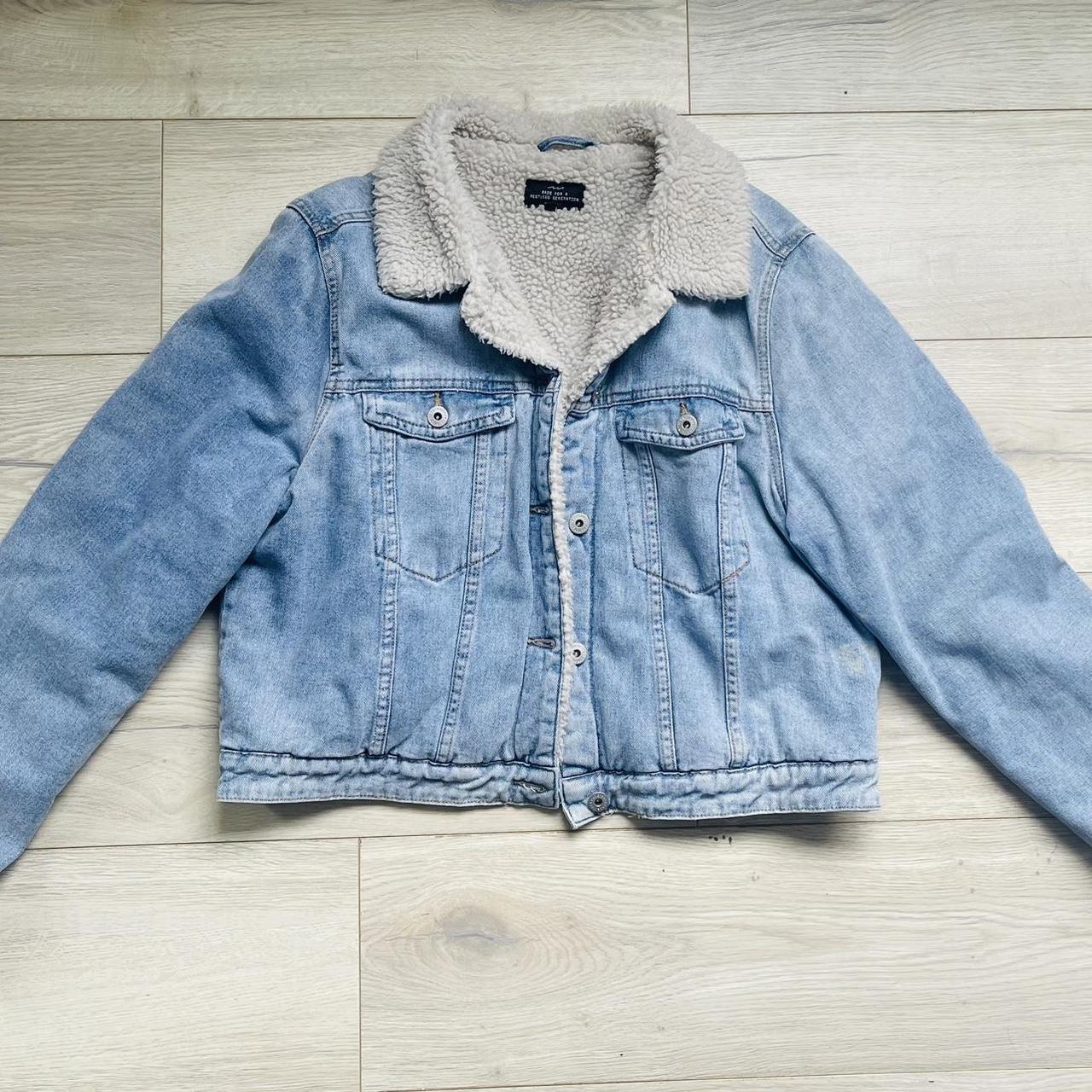 Denim Jacket, super warm. - Depop