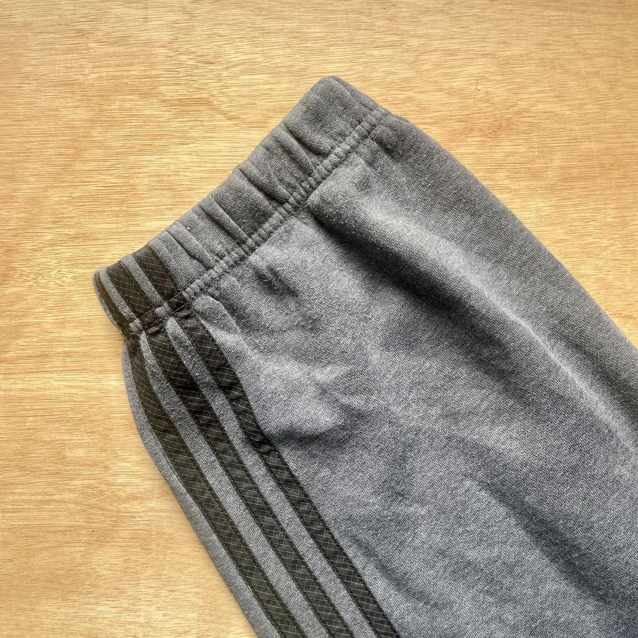 baggy grey adidas trackies team adidas... - Depop