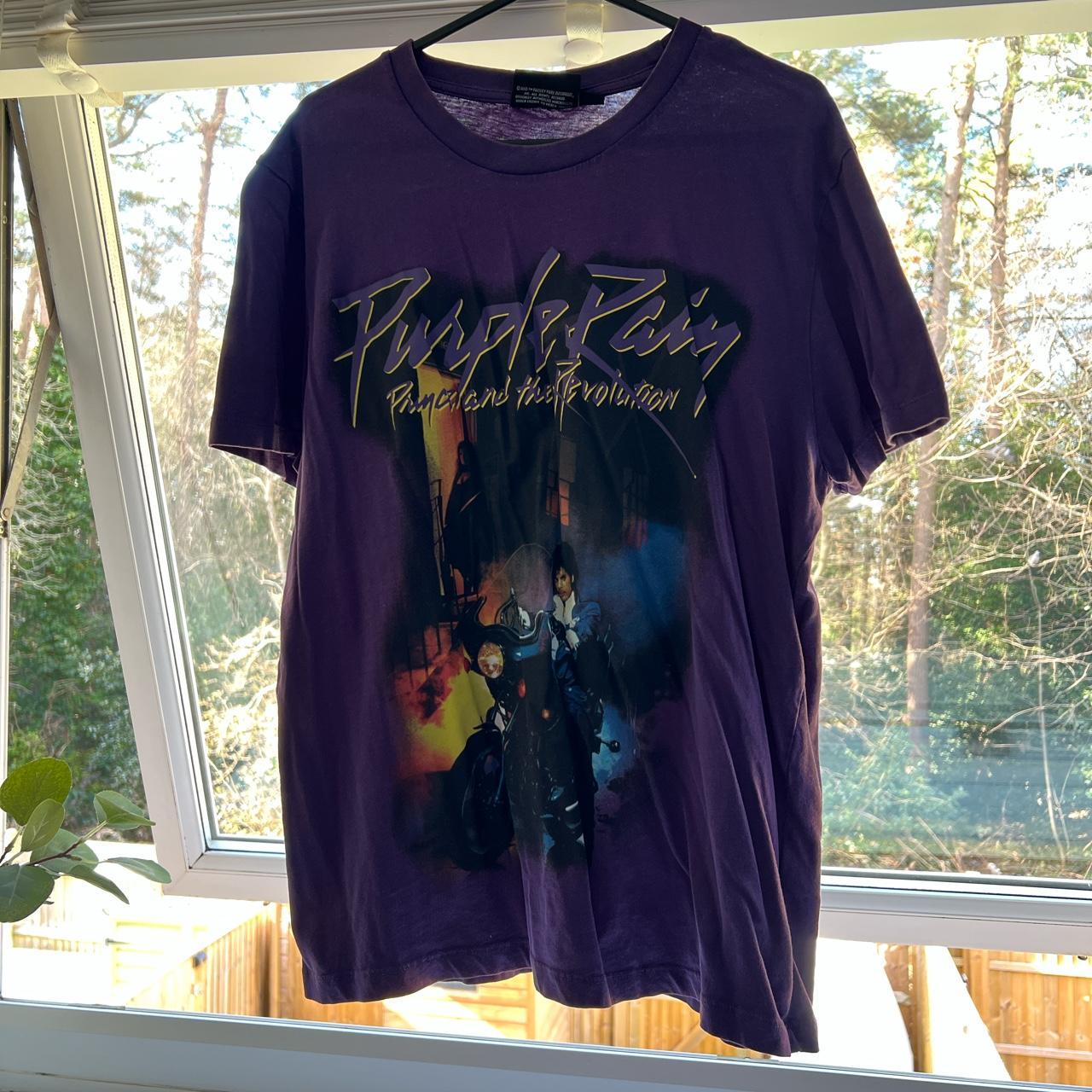 purple rain graphic tee size XS £10 incl postage... - Depop
