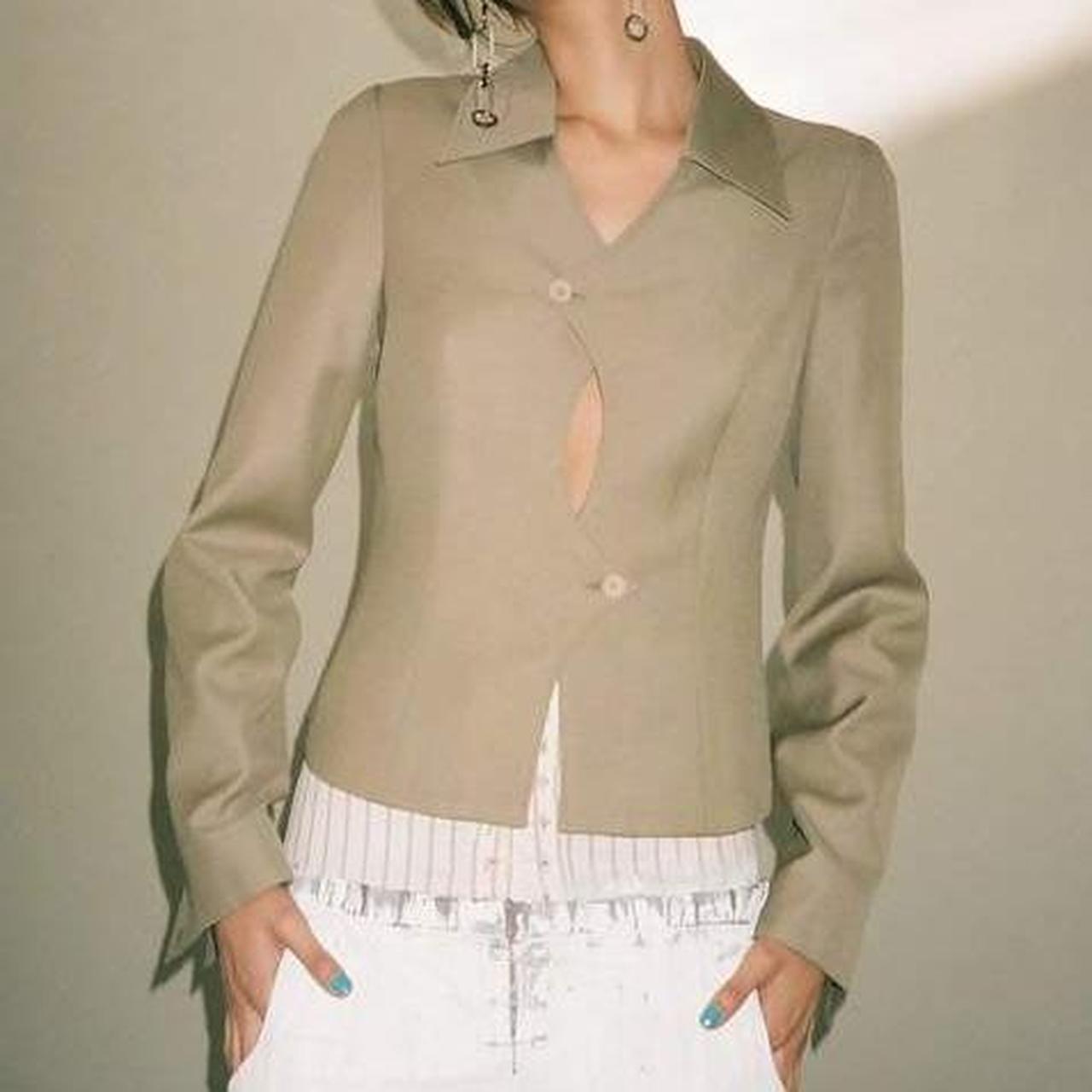 IN SEARCH OF the J.Kim Double Clasp Jacket -... - Depop