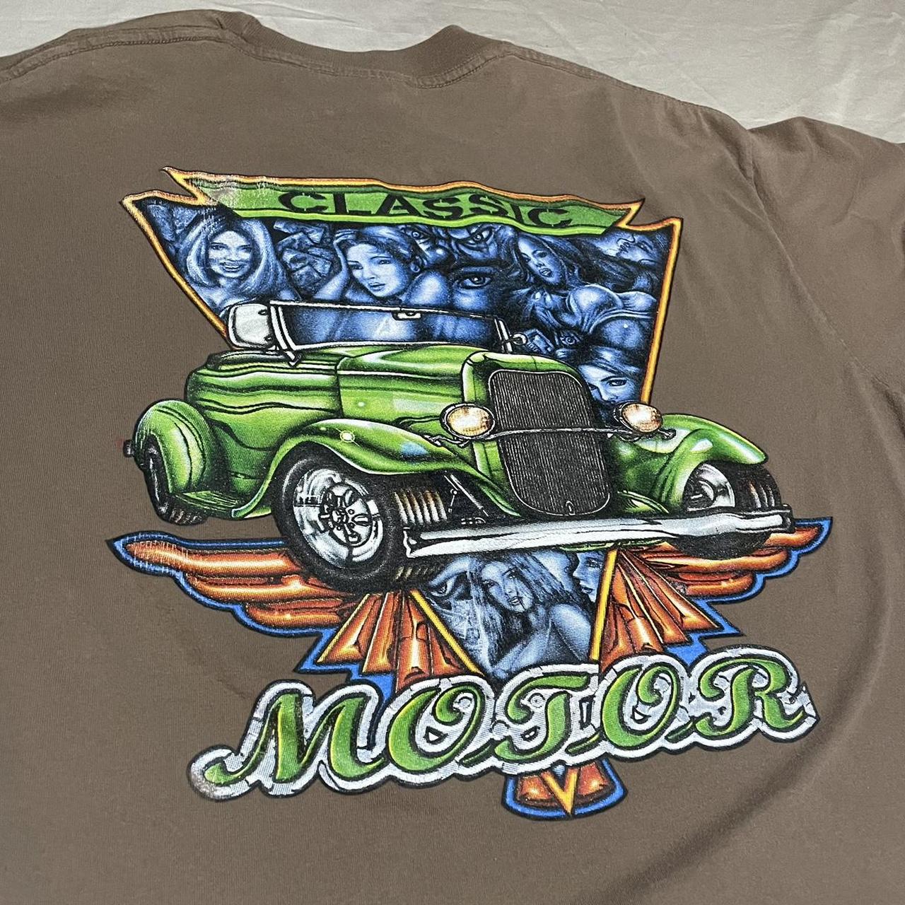 Vintage Classic Motor Chicano t shirt One size... | Depop