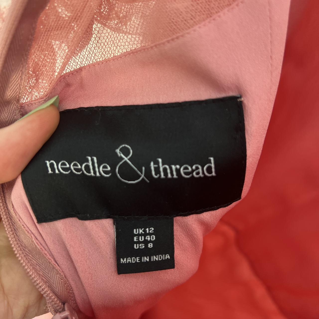 Needle & Thread wild rose ruffle gown size 8. This... - Depop Needle & Thread wild rose ruffle gown size 8. This... - Depop