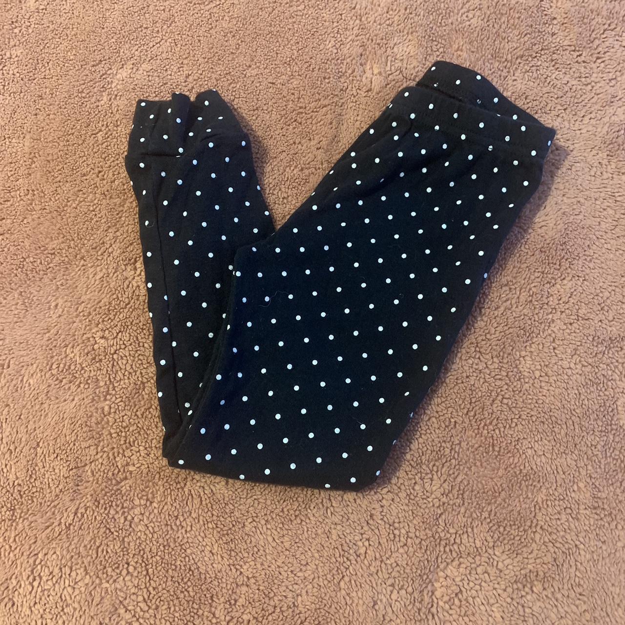 - brand: Carters - girls 4T - polka dot legging... - Depop