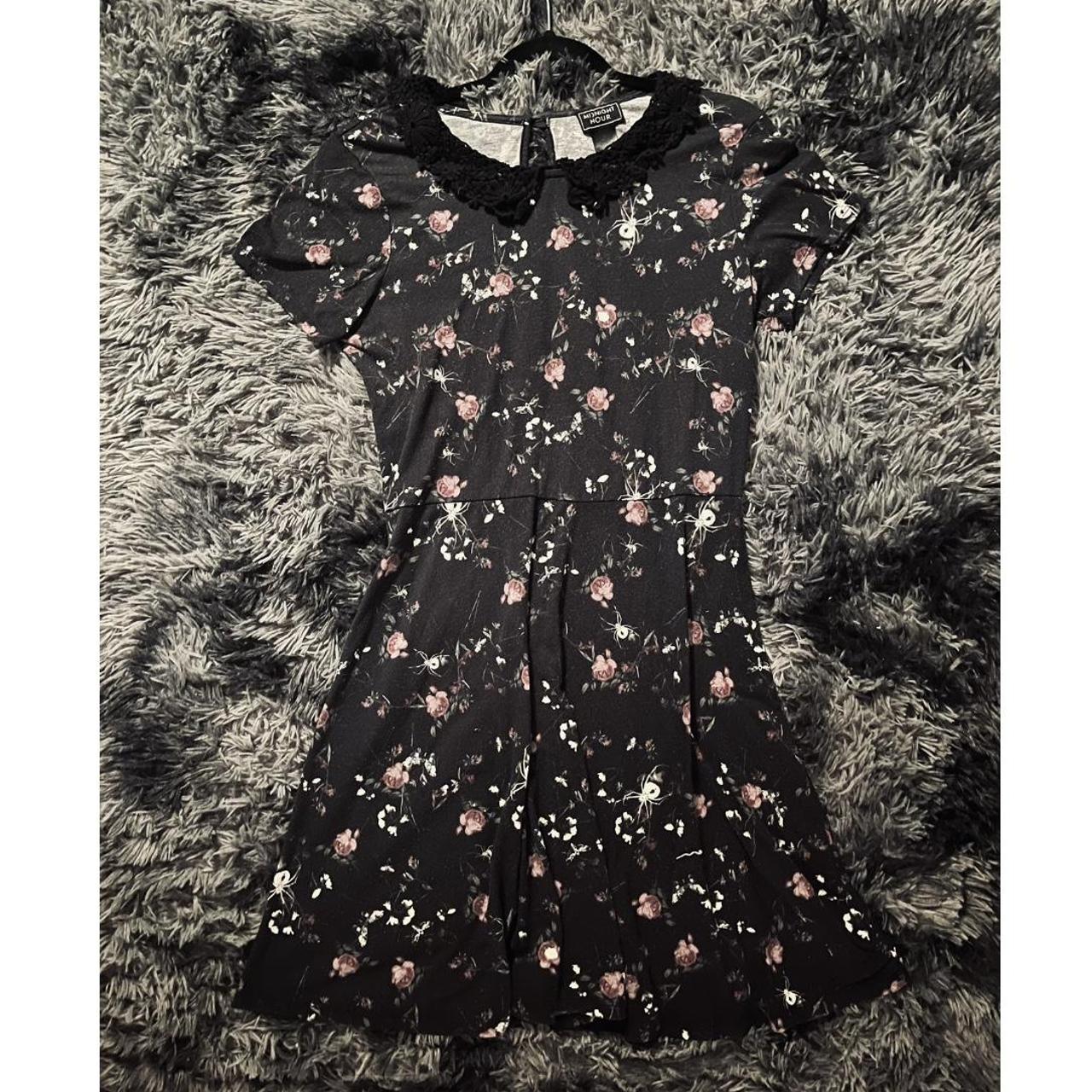 Hot Topic Women's Black Dress | Depop