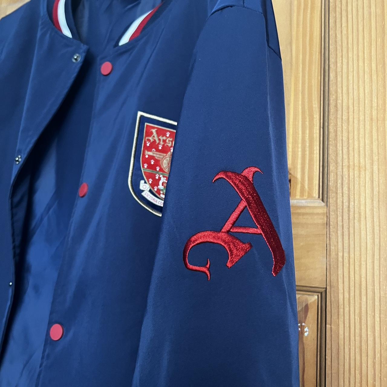 Arsenal Varsity Jacket - Size XL. Worn Once. - Depop