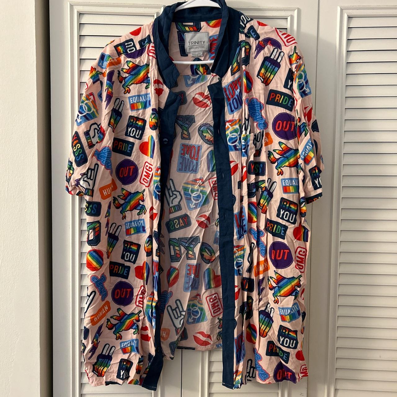Target Men's Multi Shirt | Depop