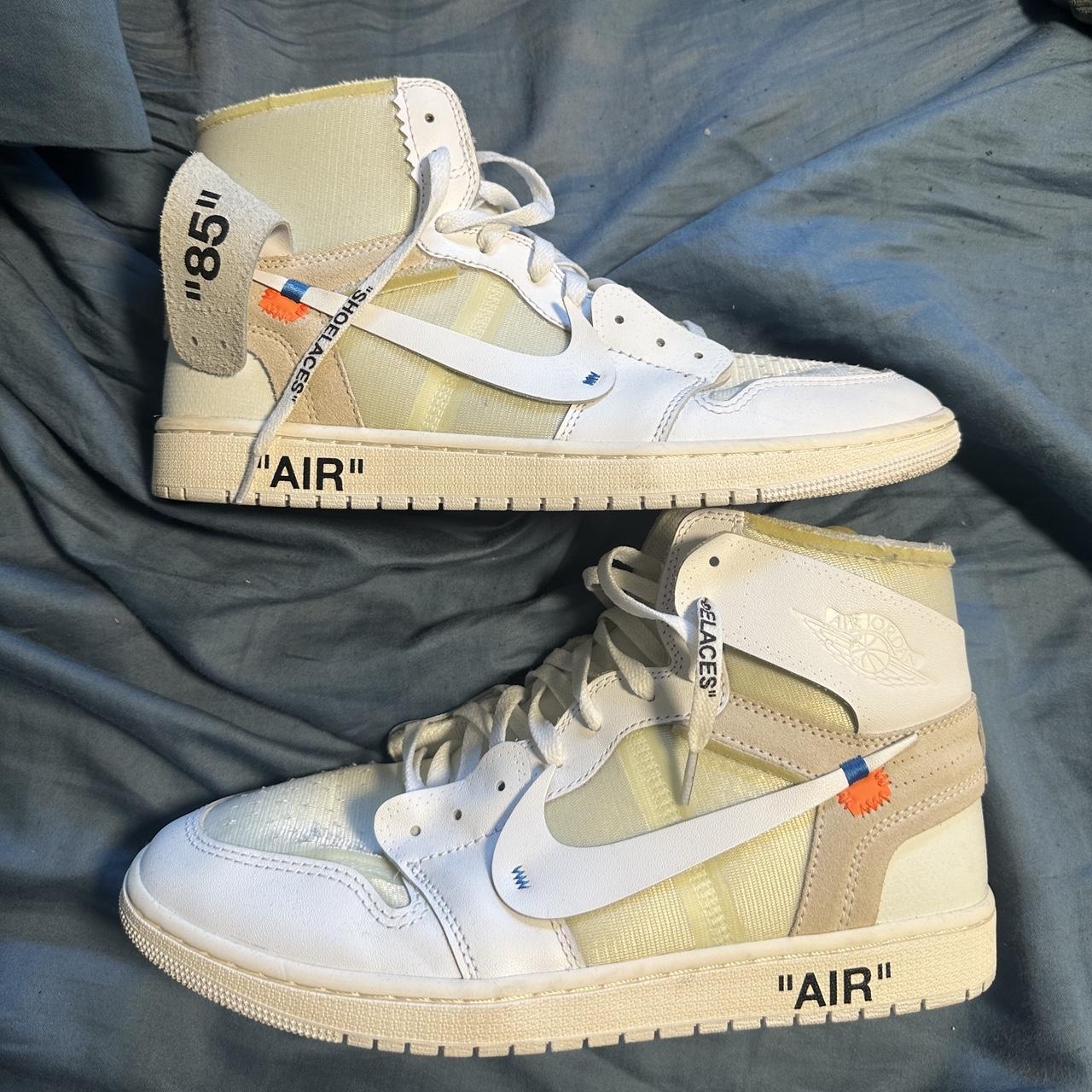 Jordan 1 x Off White Euro US13 Banger shoes, just... - Depop
