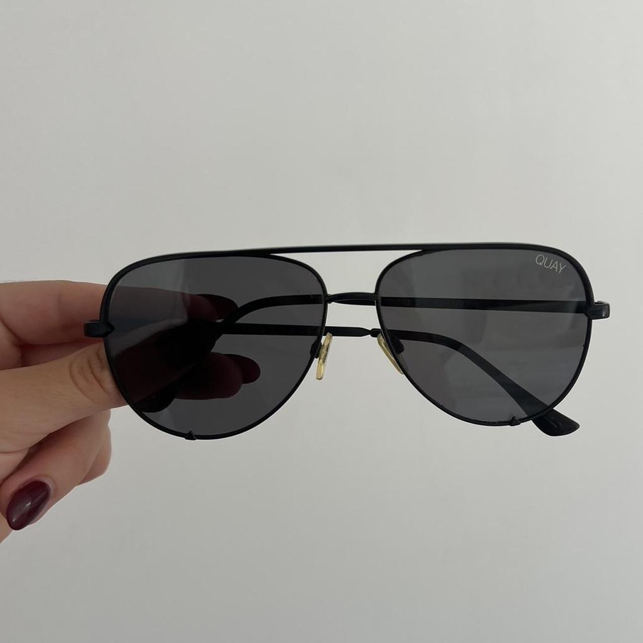 Black Quay high key mini polarized sunglasses Soft... | Depop