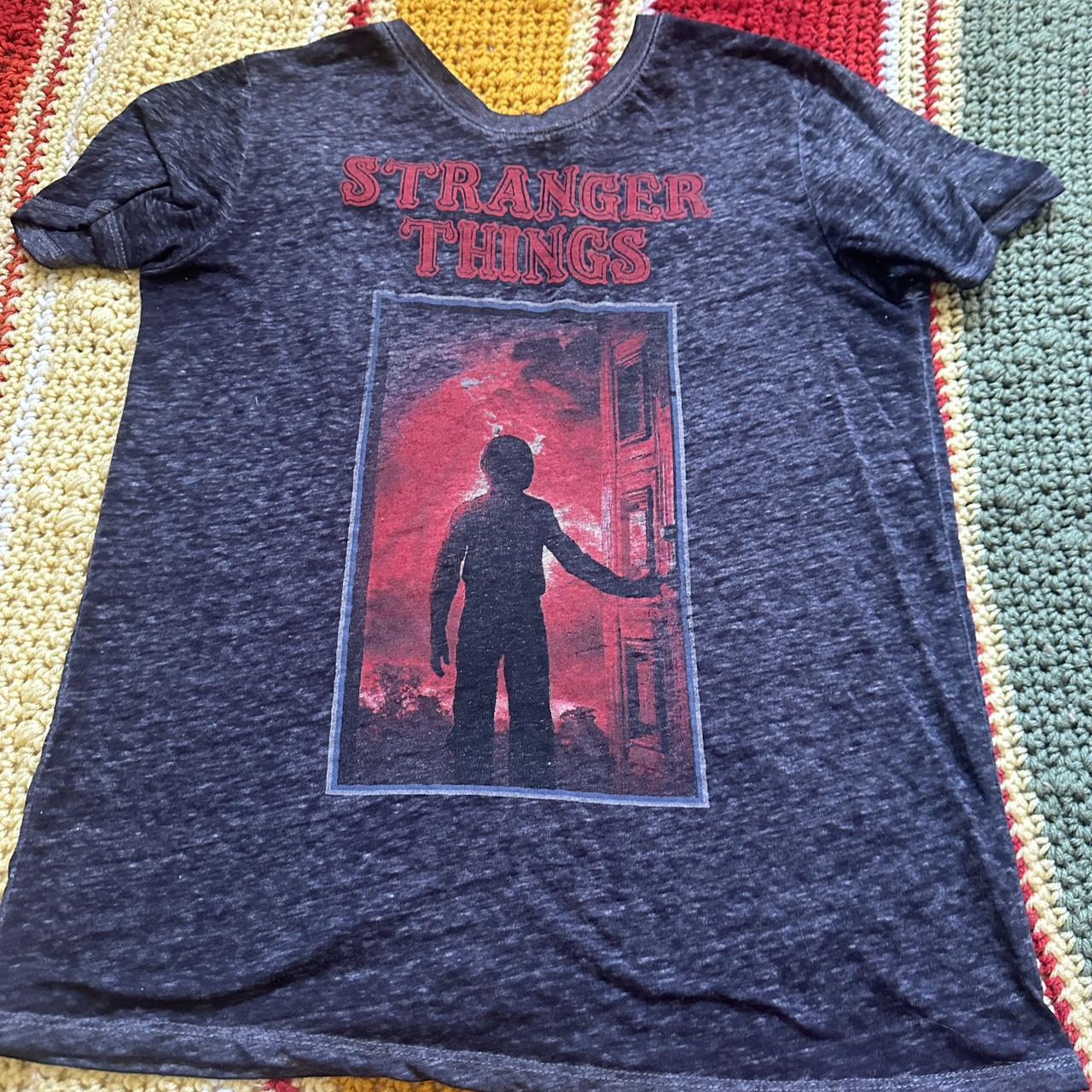 Stranger things 3 shirt bundle Sizes: Light grey... - Depop