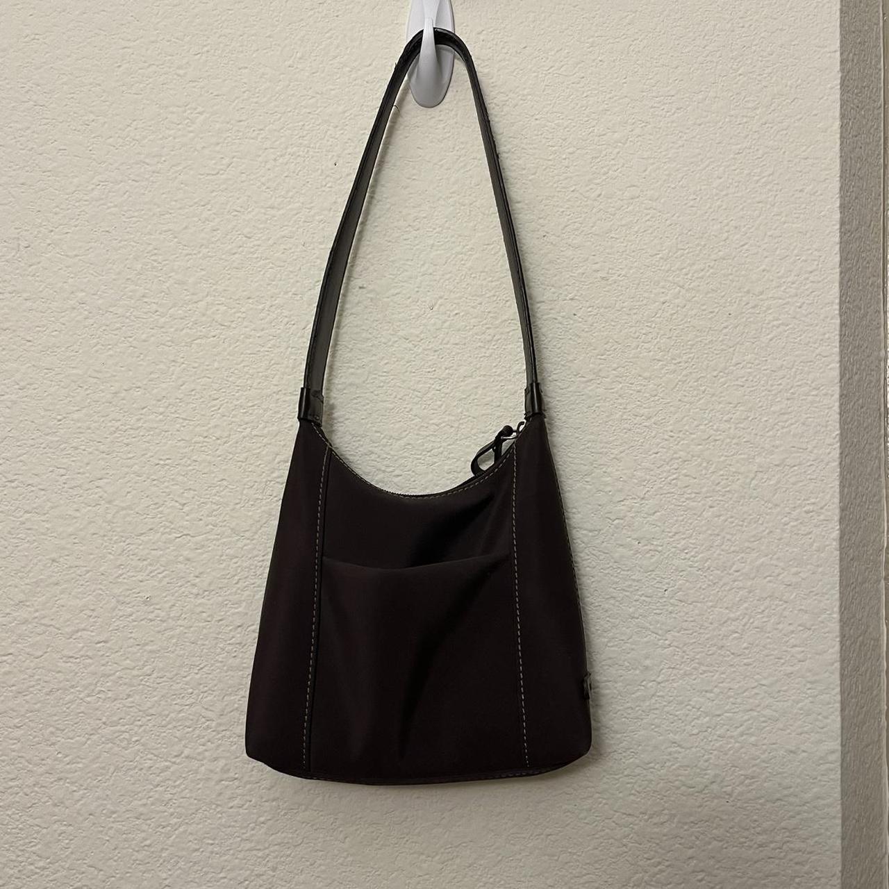 Brown Nine West shoulder bag with tan... | Depop