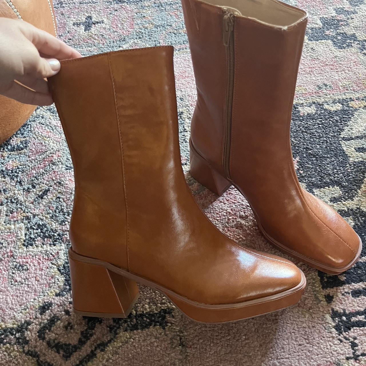 Urban Outfitters Women's Brown Boots | Depop