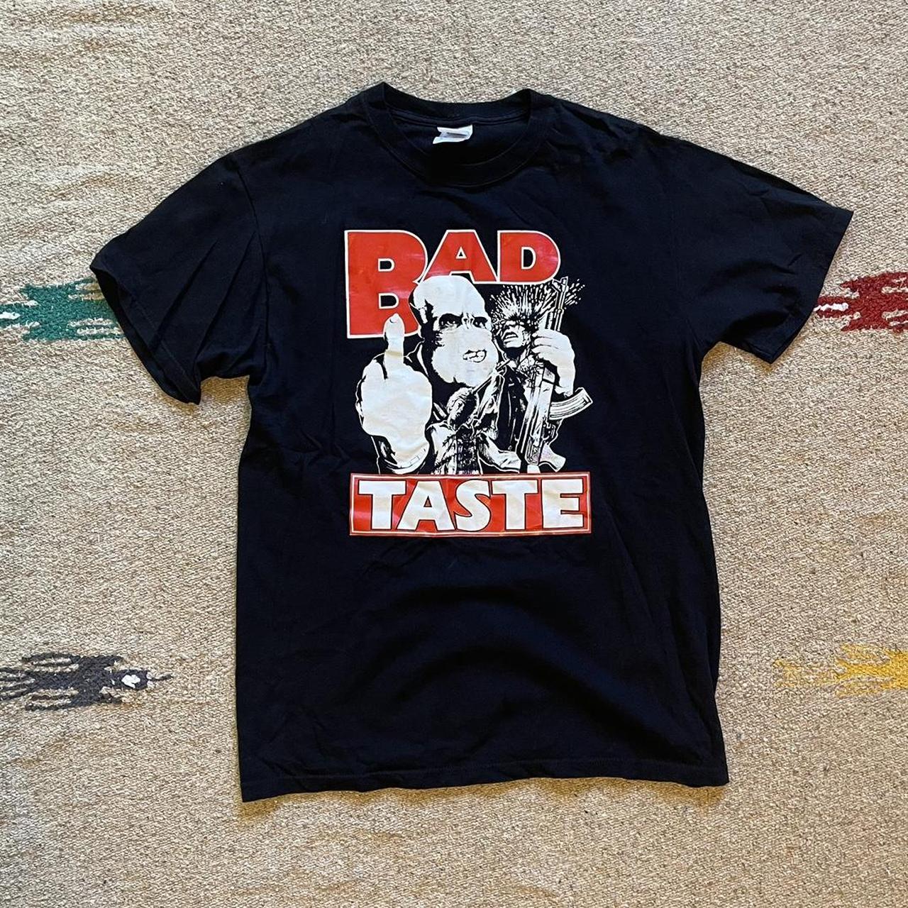 Bad Taste Medium 2000’s vintage Shirt Peter Jackson... - Depop