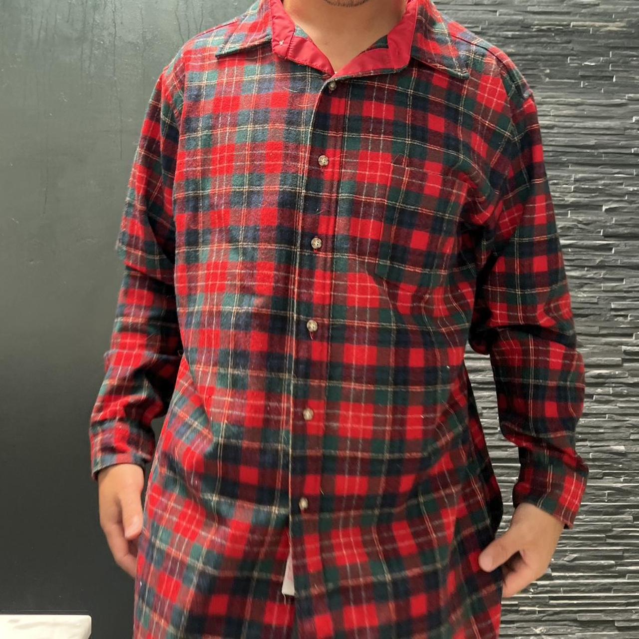 Vintage Pendleton authentic Christie Tartan 100%... - Depop