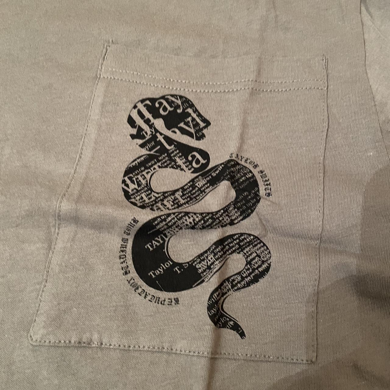 Taylor Swift Reputation Tour Snake Oversized T... - Depop
