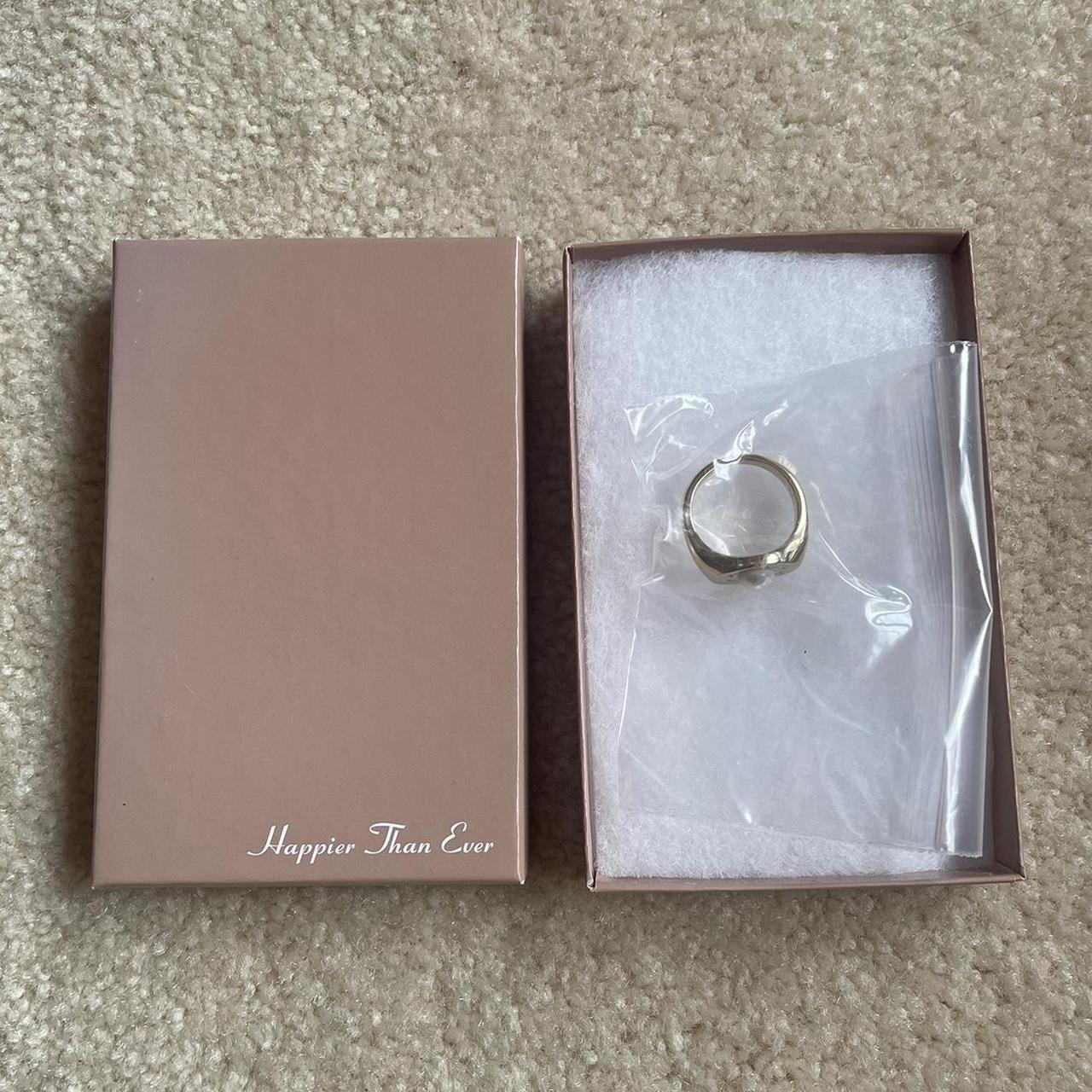 Billie Eilish Happier Than Ever Ring Brand new.... - Depop