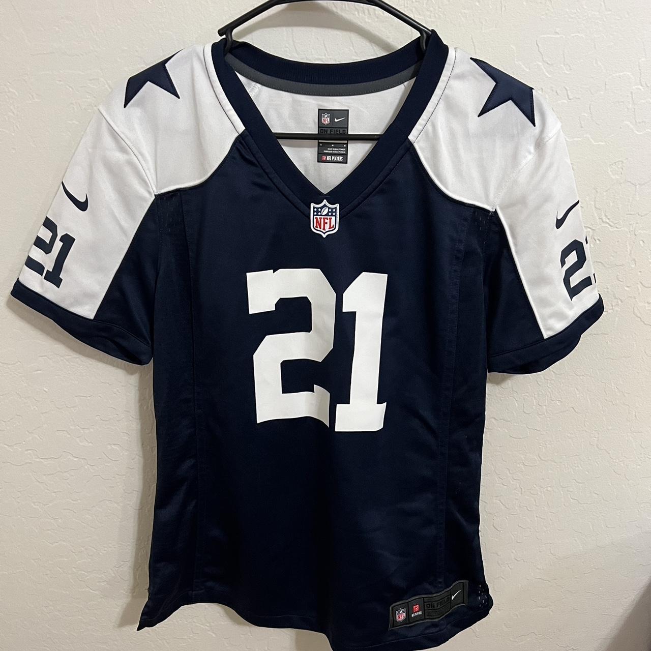 NFL Women's Navy Top | Depop