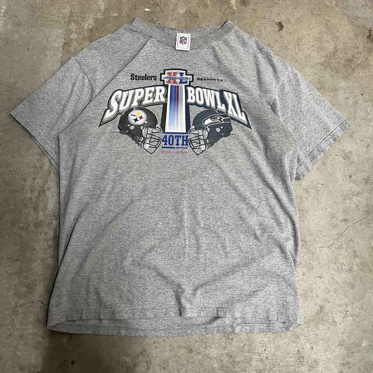 Vintage NFL Super bowl Shirt Size Large - Depop