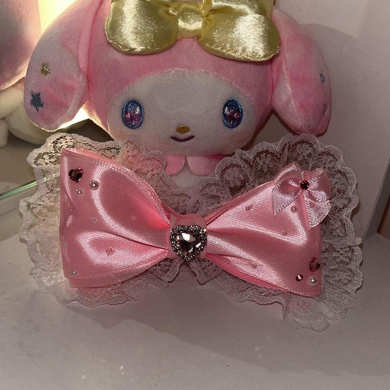 handmade hime gyaru bow hair clip♥︎ #himegyaru... | Depop