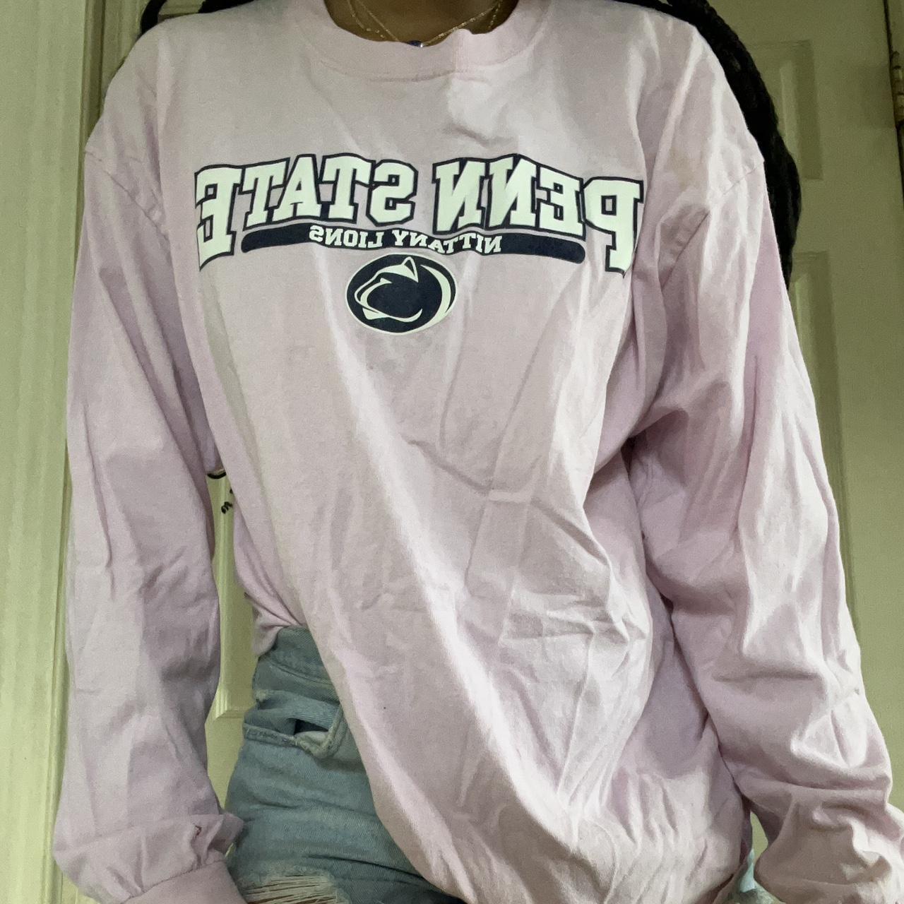 Pink Penn State university shirt!! So cute! never... - Depop