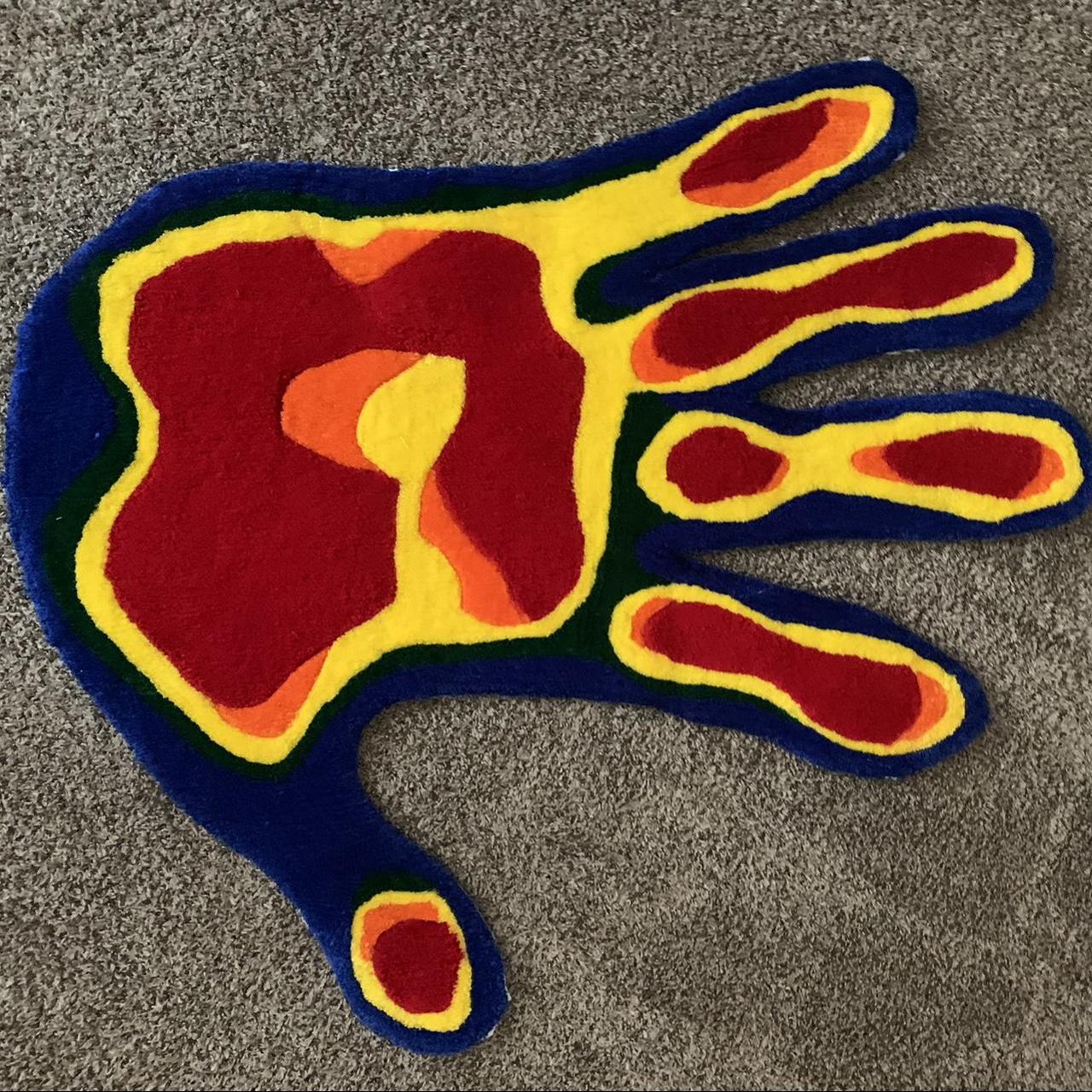 custom made thermal rug ! make ur floor less boring... - Depop