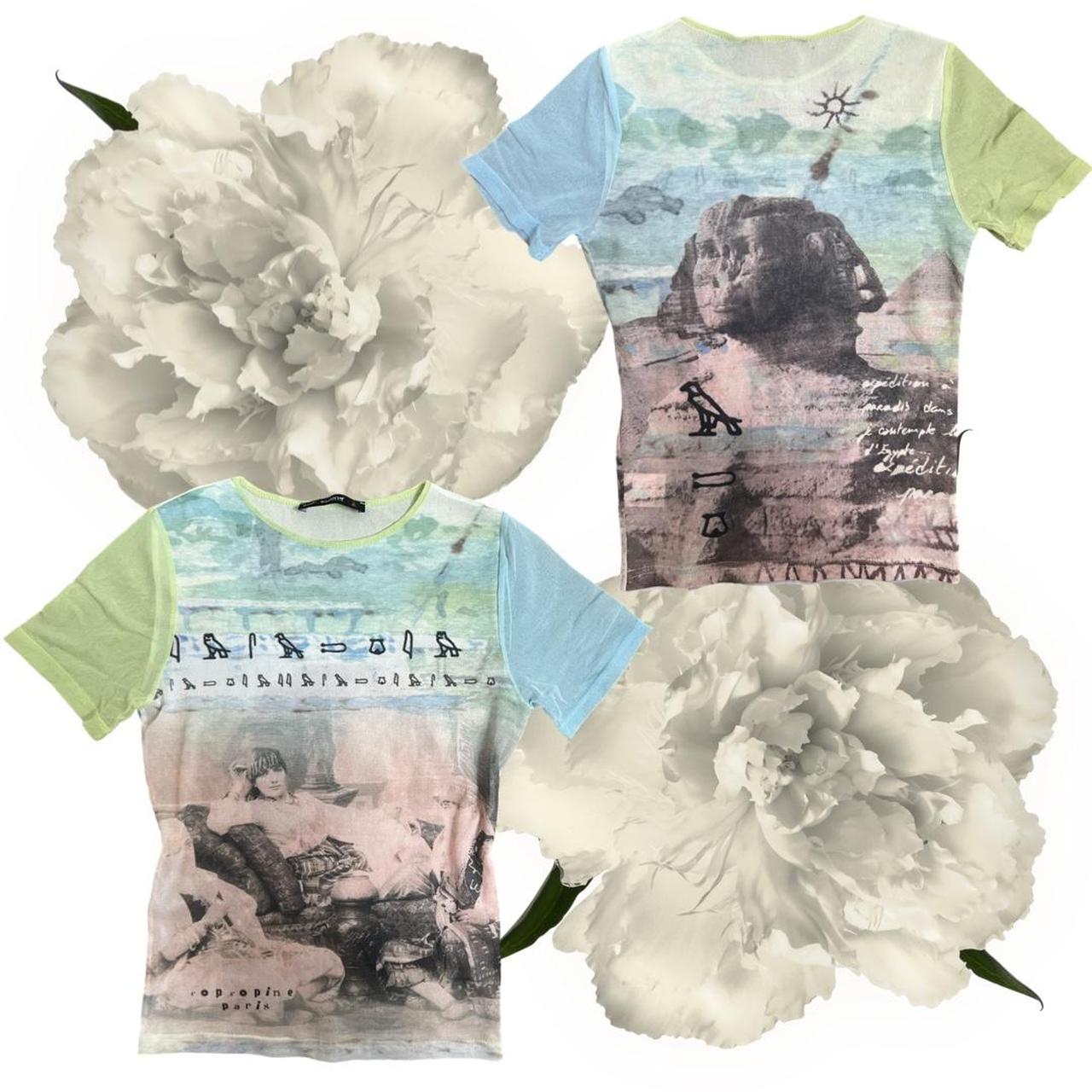 Insane Y2K euro Cop Copine pastel Egyptian themed... | Depop