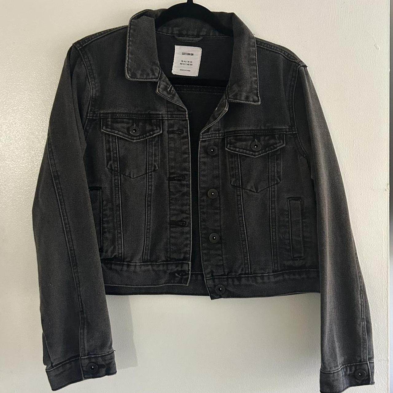 Cotton On Cropped Jacket Size US 8 - Fits like a... - Depop