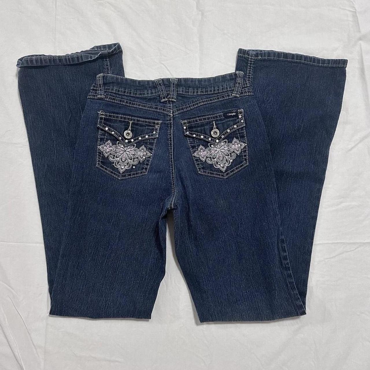 angel jeans size 1-2 #y2k #angel - Depop