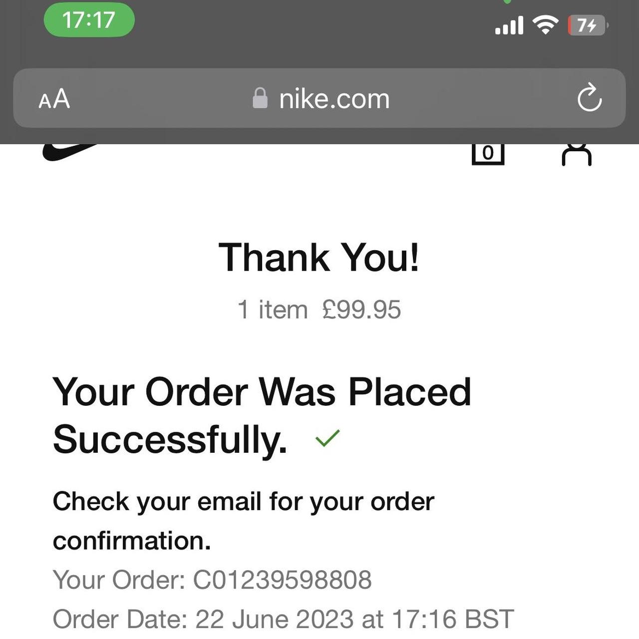 Nike ‘panda Dunk Low Size Uk115🐼 Bough From Nike Depop