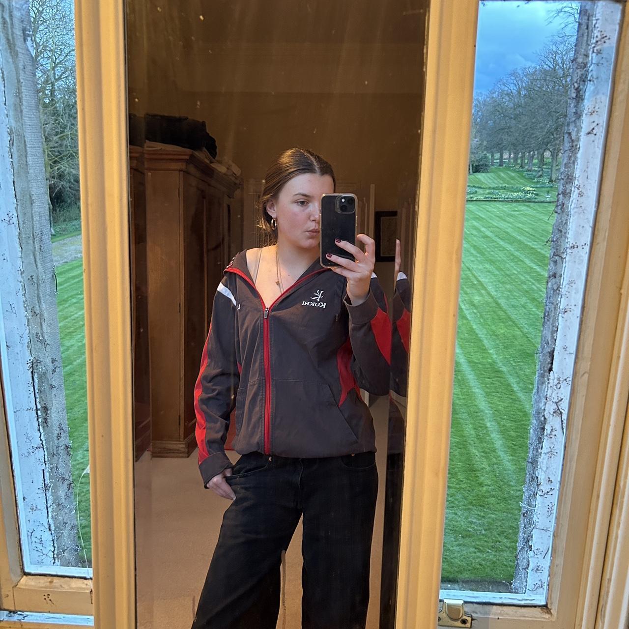 Vintage rugby zip up jumper So cool Would fit S/M/L... | Depop