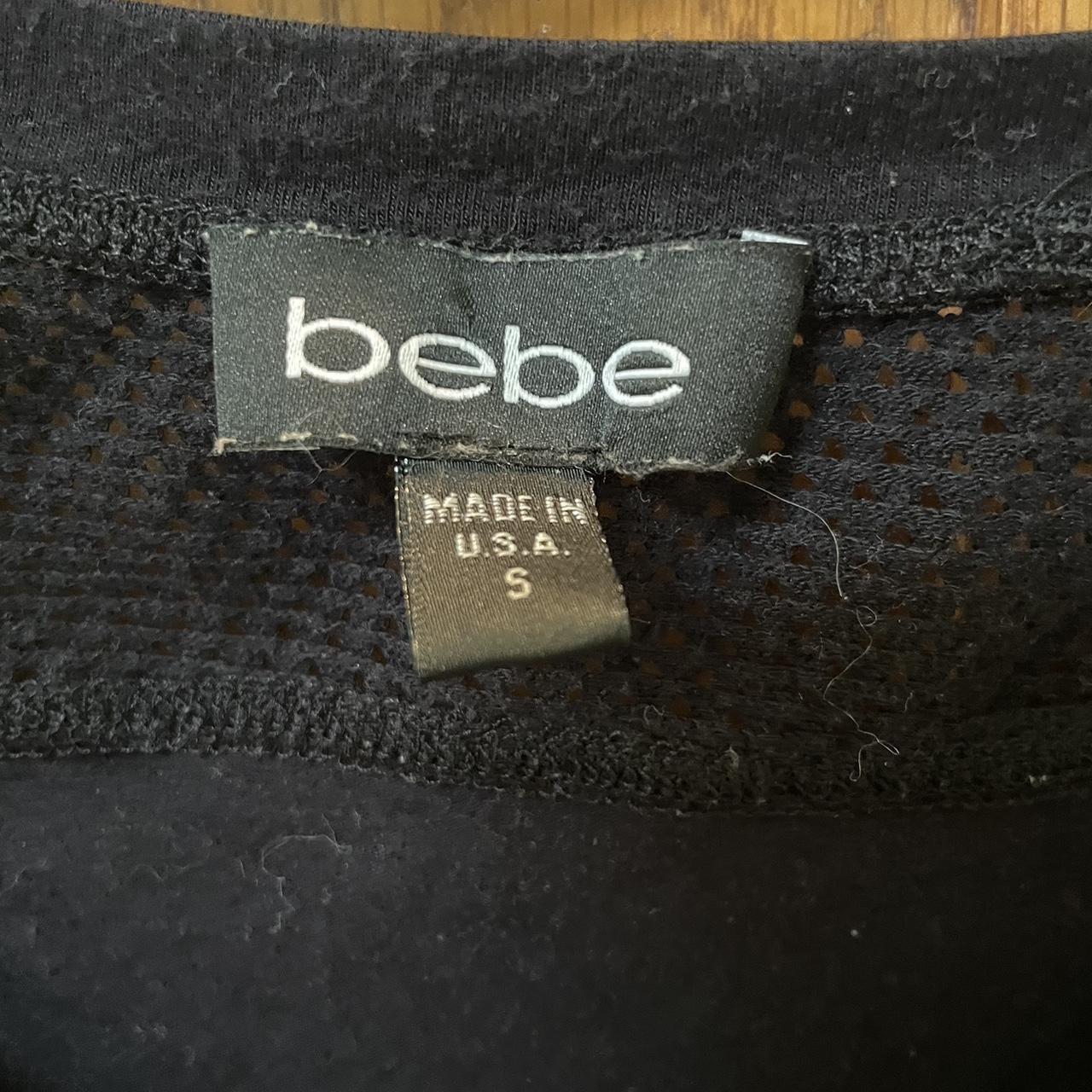 00s bebe tank rlly cute and y2k has some lint and... - Depop