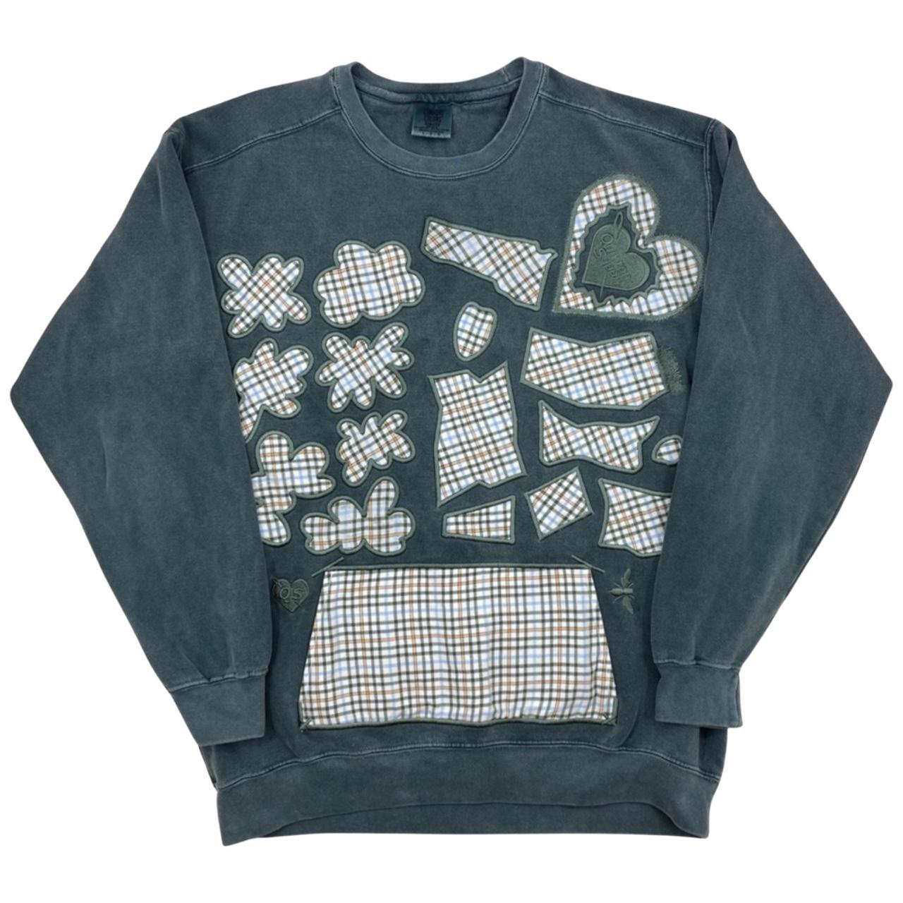 QS Custom One - Off | Crewneck Sweatshirt | Ocean... - Depop