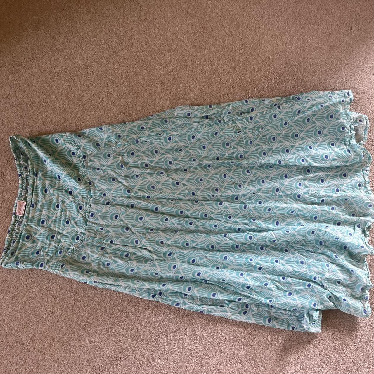 Blue hoboko skirt. In great condition. Favorite... - Depop