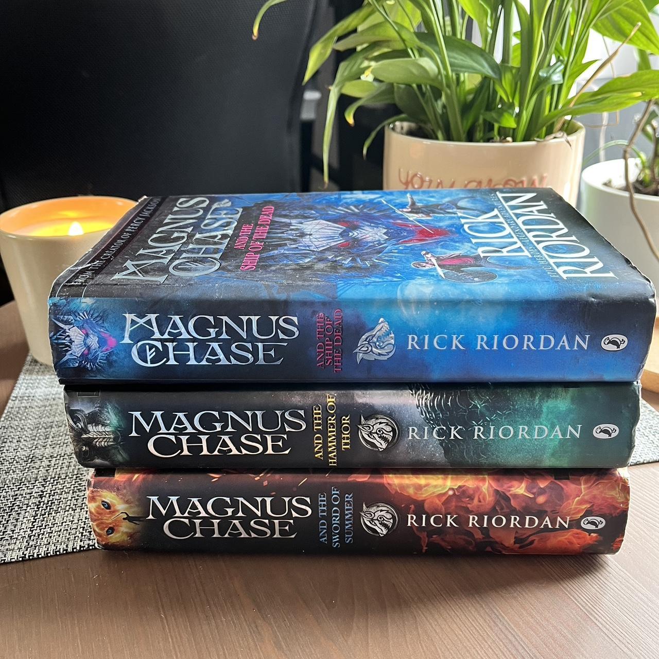 Magnus Chase Hardback Books by Rick Riordan All... - Depop