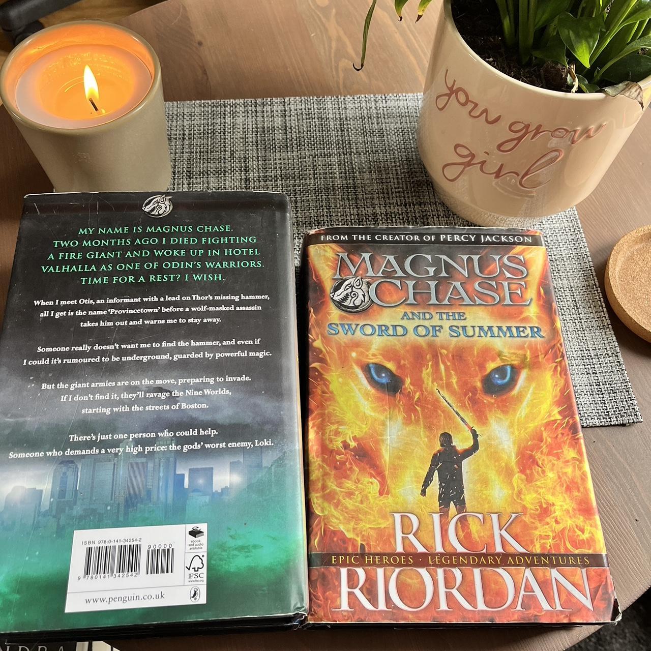 Magnus Chase Hardback Books by Rick Riordan All... - Depop
