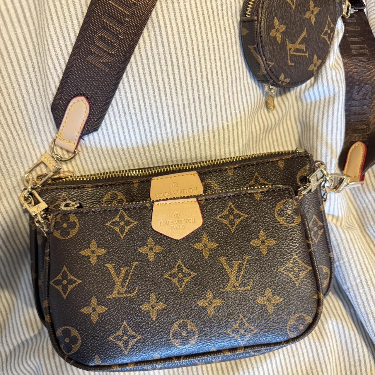 Louis Vuitton 3 piece monogram multi pochette set... - Depop
