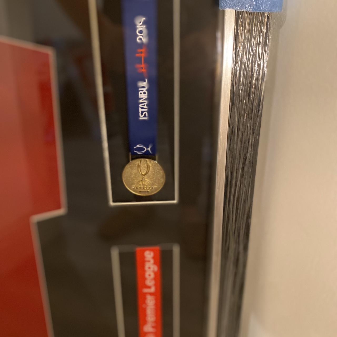 VERY RARE VIRGIL VAN DIJK FRAMED SIGNED LIVERPOOL... - Depop