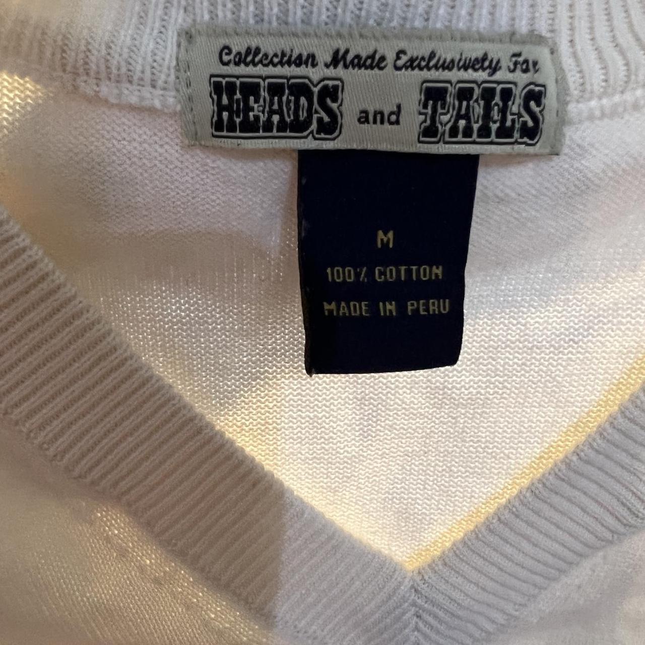 FSU vest - small mark on front as shown - cream... - Depop