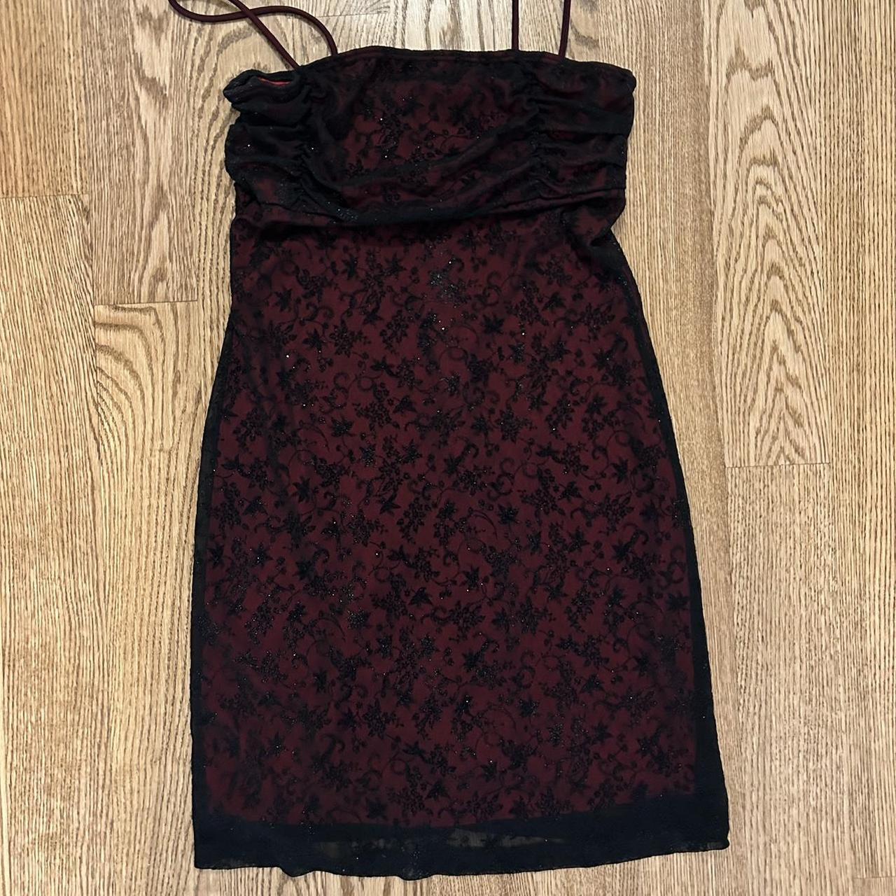 Y2K vampire core mini dress Size s Brand Candy Rocket - Depop