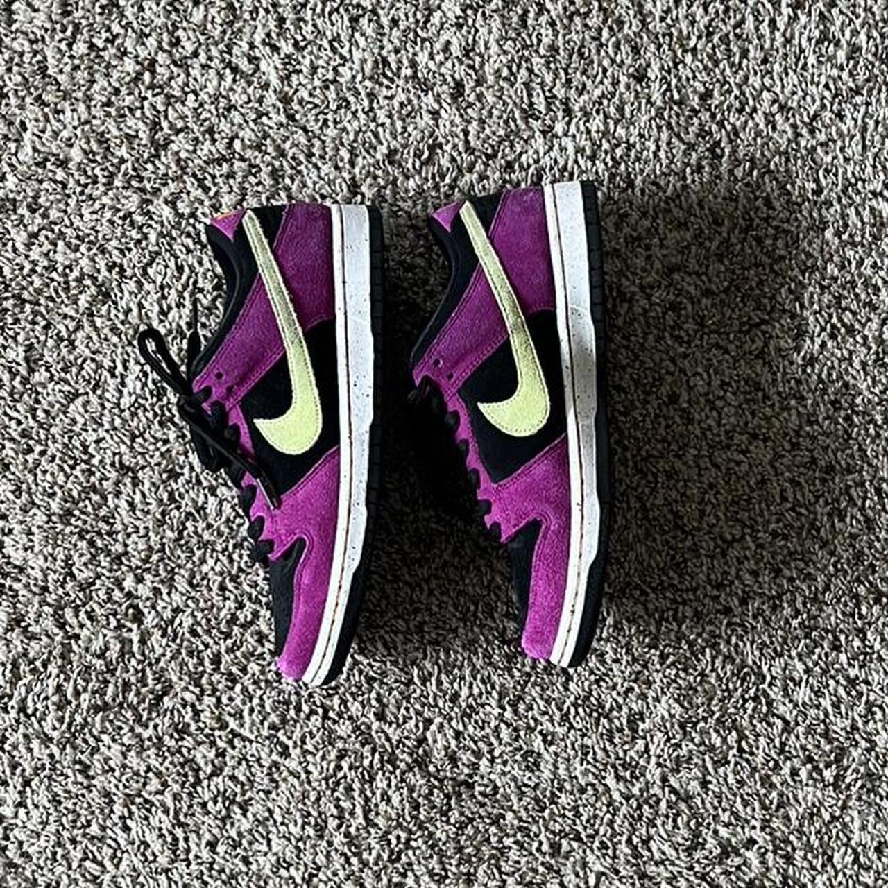 nike sb dunks - plum color way - size 8 men’s... - Depop
