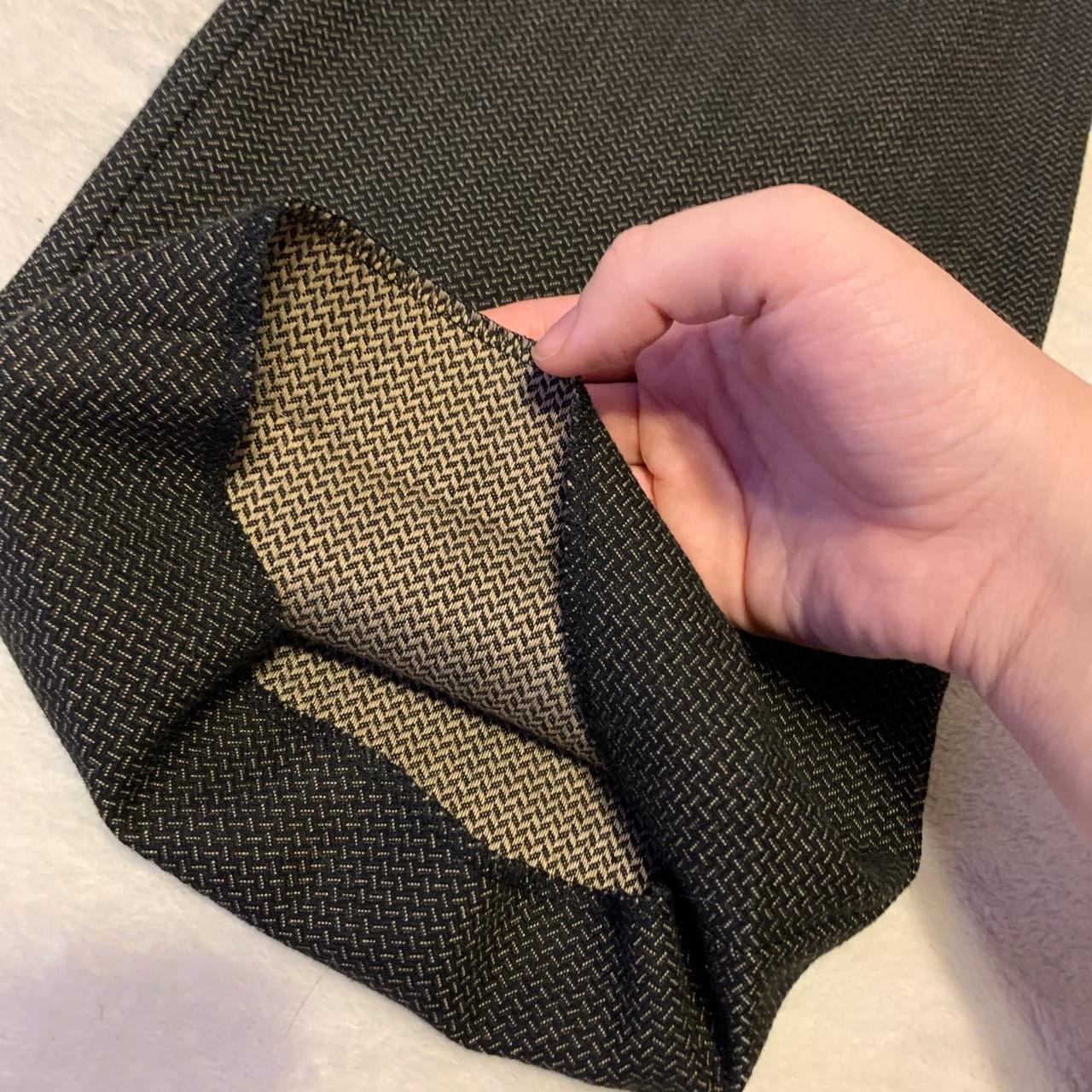 Halogen Women's Brown and Tan Trousers | Depop