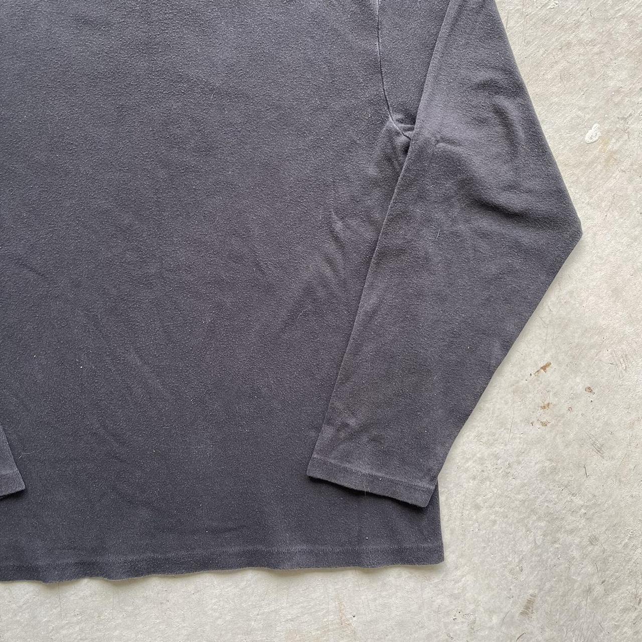 Vintage y2k Sun Faded Black Gap Turtle Neck Sz L,... - Depop