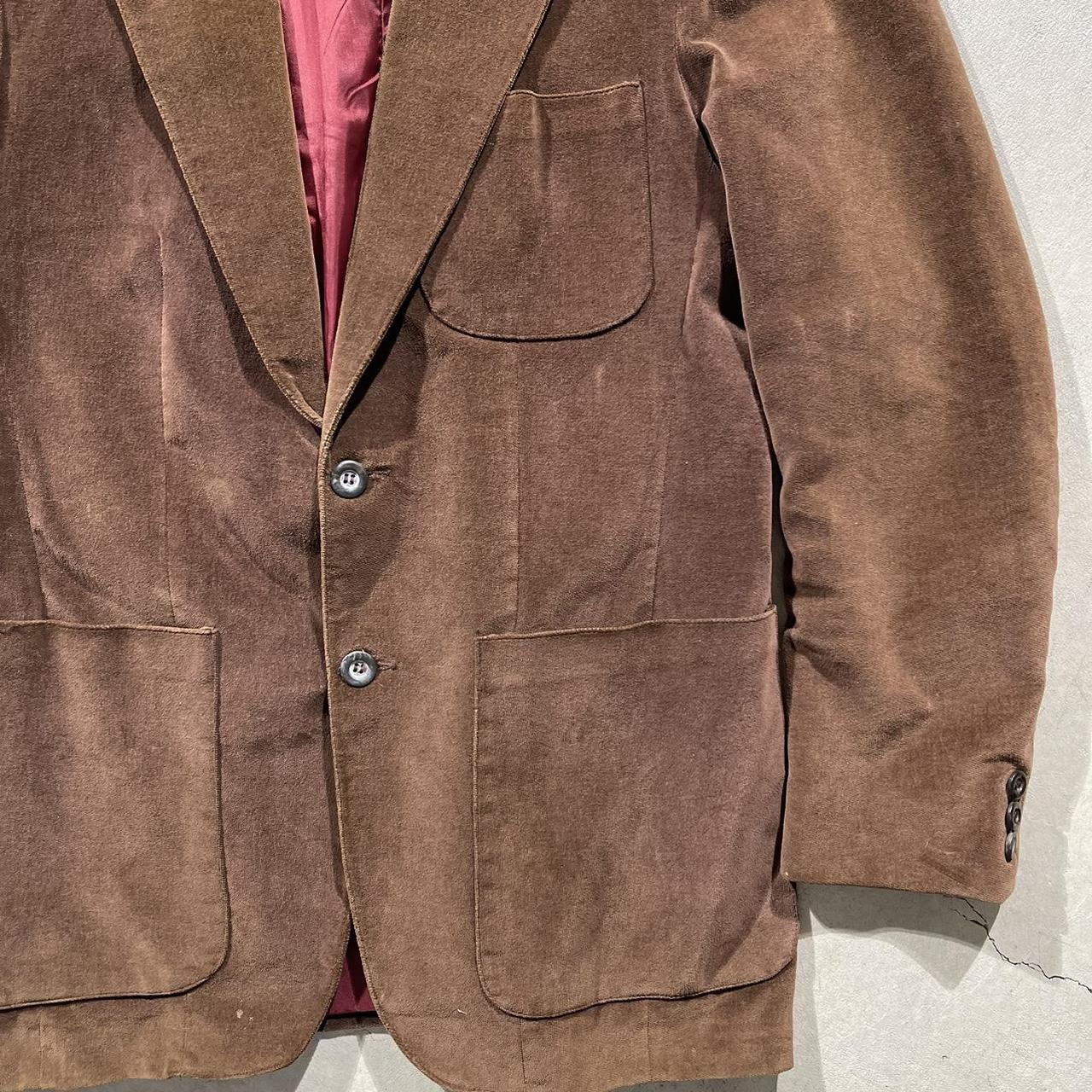 Men's Brown and Burgundy Jacket | Depop