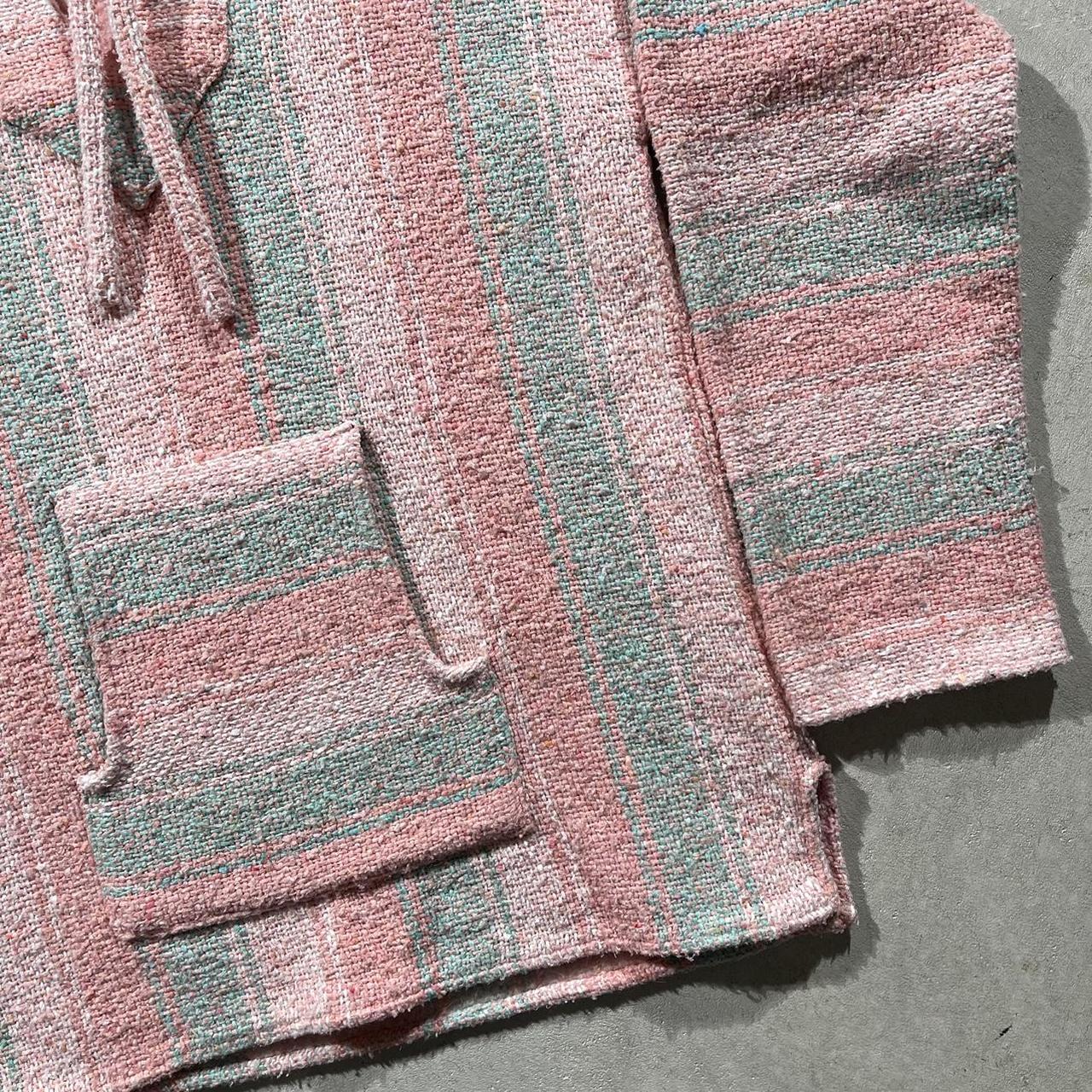 Men's Pink and Grey Hoodie | Depop